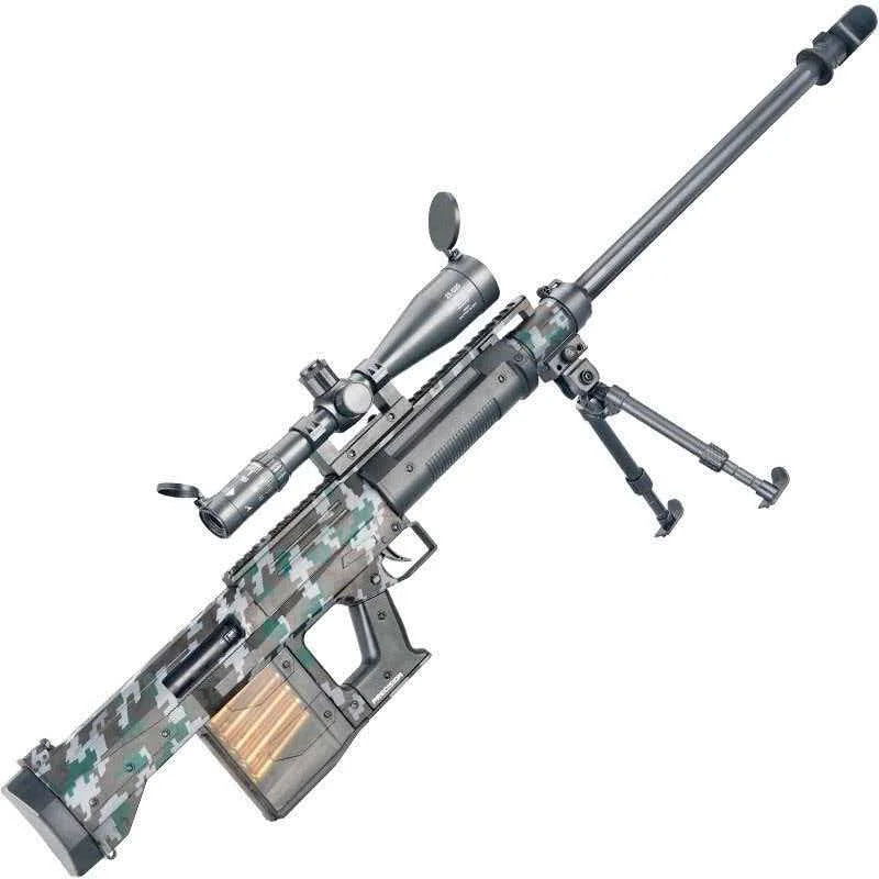 Lehui AMR Shell Eject Foam Blaster Soft Bullet Launcher – m416gelblaster