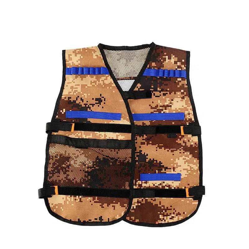 Tactical Nerf Jacket Camouflage Vest – m416gelblaster