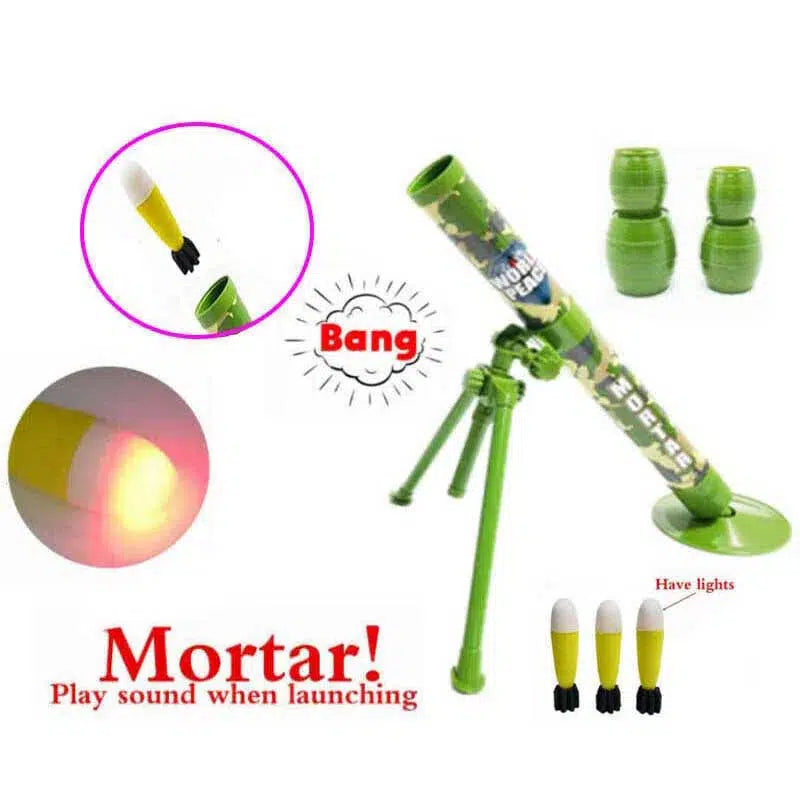 Soft Bullet Foam Rocket Toy Mortar Launcher – m416gelblaster