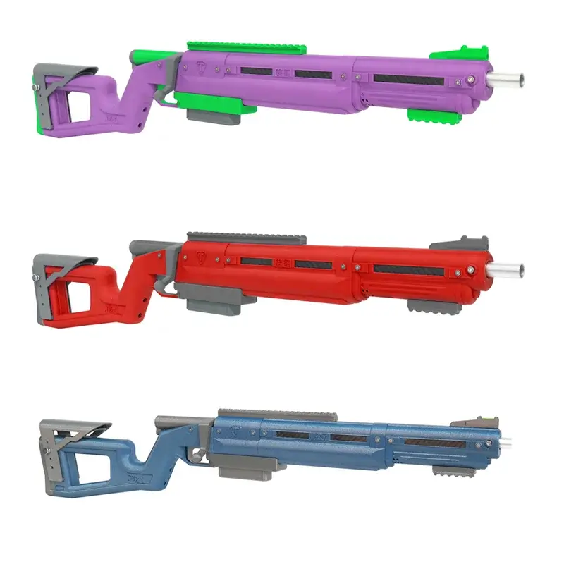 GongSi T05 Manual Bolt Action 3D Print Foam Dart Blaster Toy ...