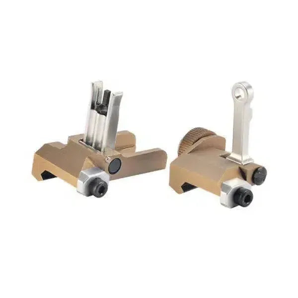 KAC 300 Flip Up Front Rear Backup Iron Sights – m416gelblaster