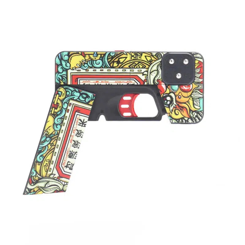 Hanke Lifecard Folding Toy Pistol Dart Blaster – m416gelblaster