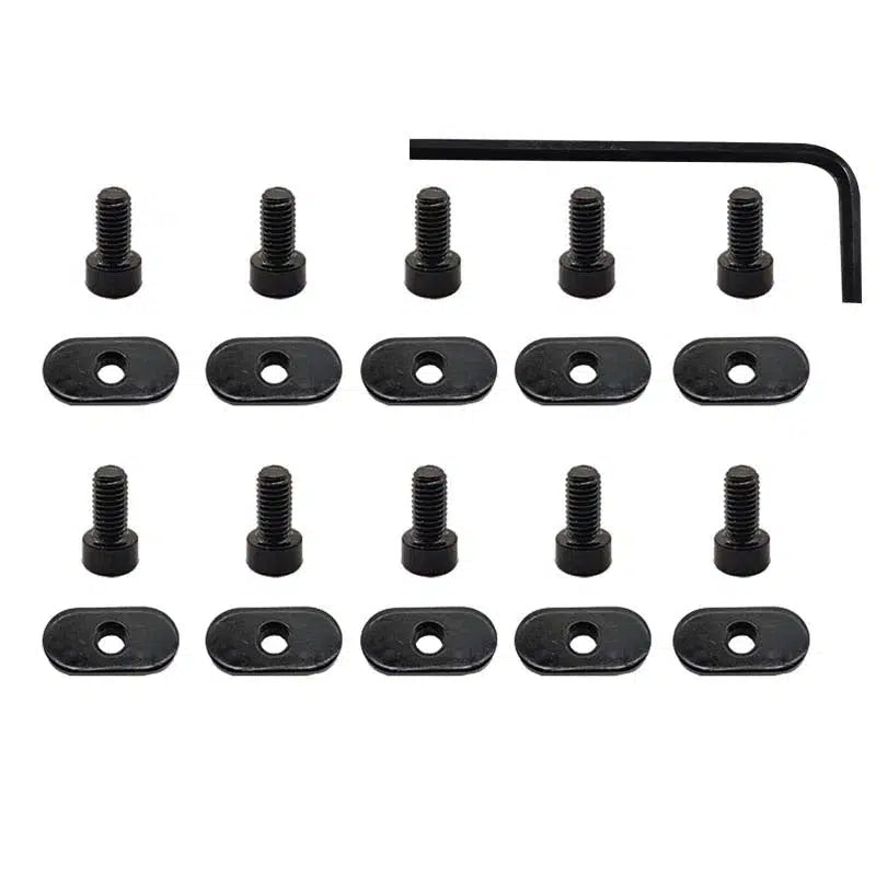 Keymod M-LOK T-Nut Rail M4 M5 Screws Set 10pcs – m416gelblaster