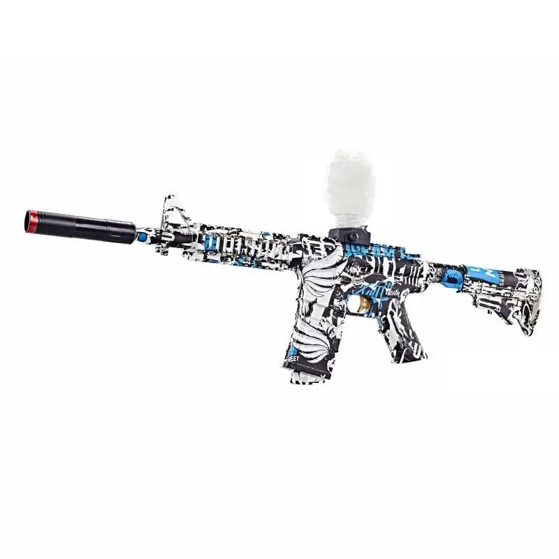 Lightweight Hopper Fed Electric M4 Orbeez Gun – m416gelblaster