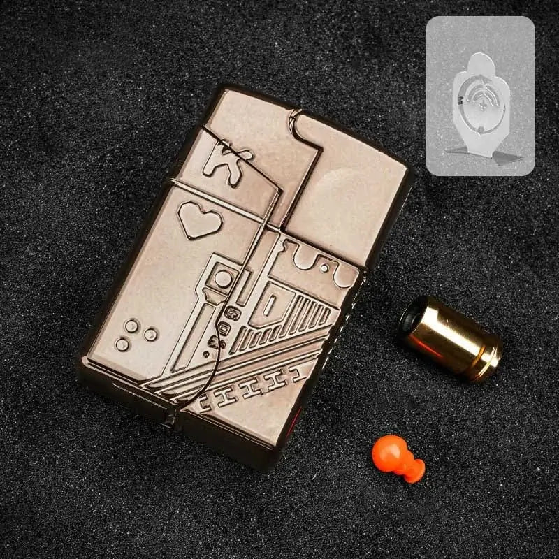 Agent Fire Metal Folding Lighter Soft Bullet Gun – m416gelblaster