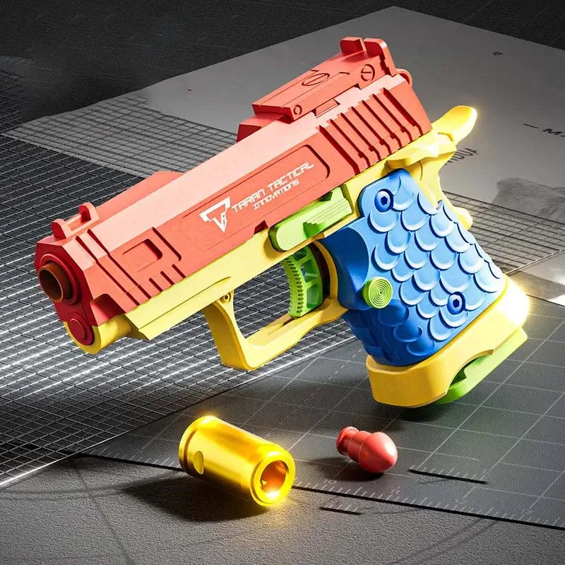 Colorful 2011 Shell Ejecting Pistol Toy Gun – m416gelblaster