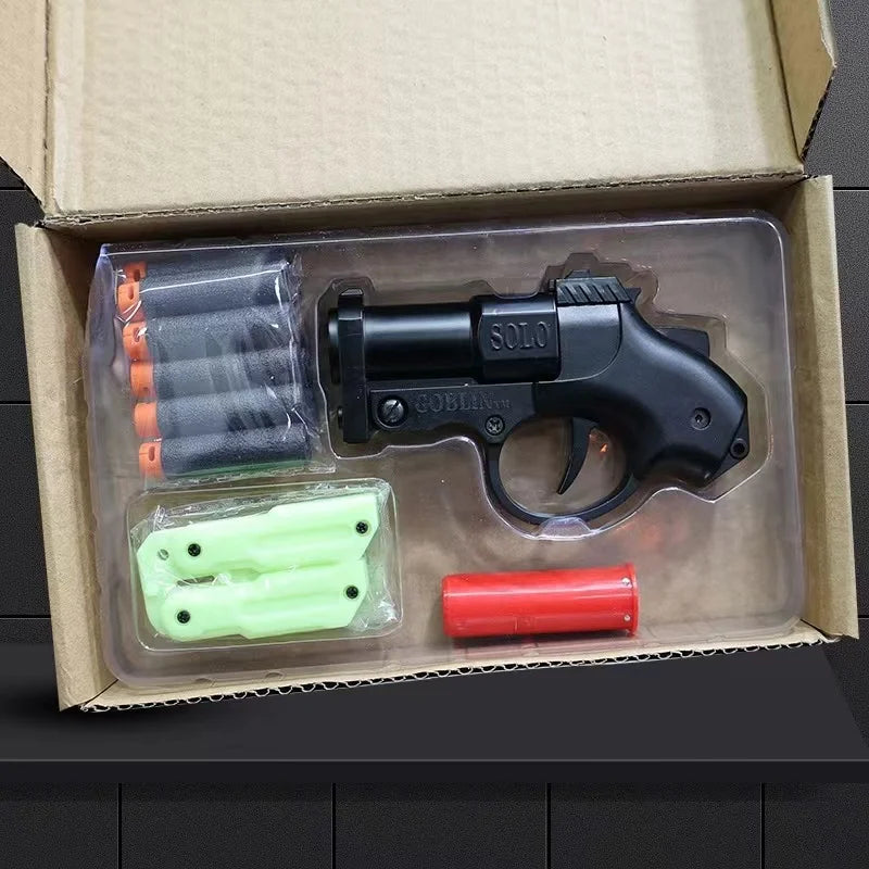 Goblin Solo Shell Eject Dart Blaster Nerf Minigun – m416gelblaster